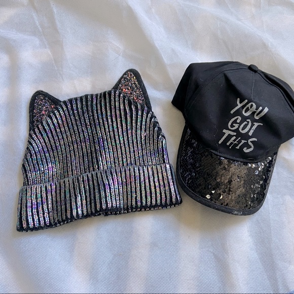 Justice | Accessories | Justice Hat Bundle | Poshmark